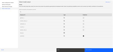 Providing Model Details Ibm Cloud Pak For Data As A Service
