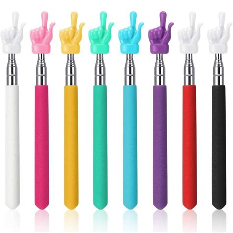Jual Telescopic Teacher Pointer Stick Extendable Hand Pointer Finger Pointer Stick Presenter