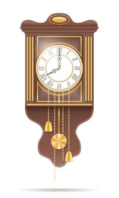 Antique Clock Vector Art Icons And Graphics For Free Download