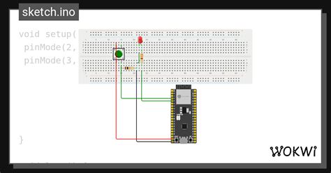 Boton Wokwi Esp32 Stm32 Arduino Simulator