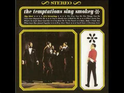 The Temptations The Way You Do The Things You Do Youtube