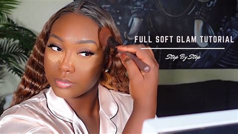 STEP-BY-STEP SOFT GLAM MAKEUP TUTORIAL WOC | EVERYDAY MAKEUP | KIAIRA HOLMAN - YouTube
