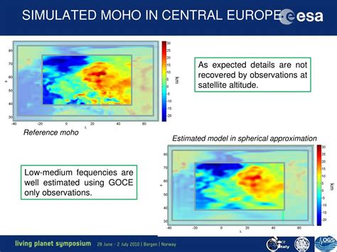 Ppt A Spherical Fourier Approach To Estimate The Moho From Goce Data