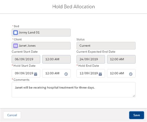 Nursing Home Bed Hold Form At Richard Randolph Blog