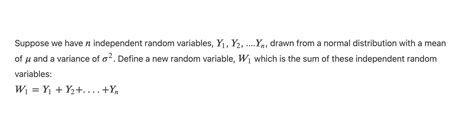 solved suppose we have n independent random variables