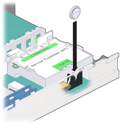 Install The Battery Sparc T5 1b Server Module Service Manual