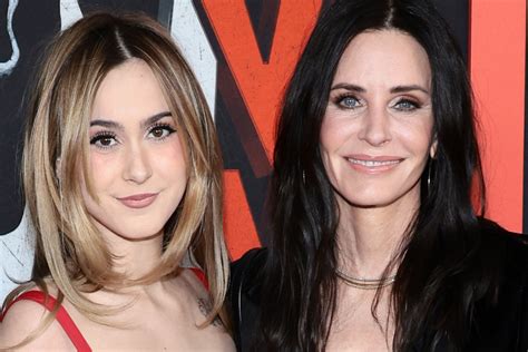 Courteney Cox Daughter Coco Appear To Have Heated Discussion