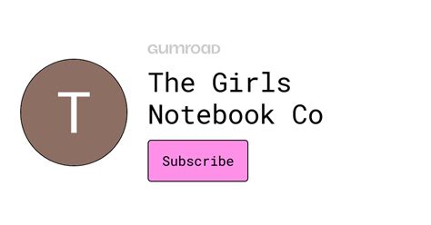The Girls Notebook Co