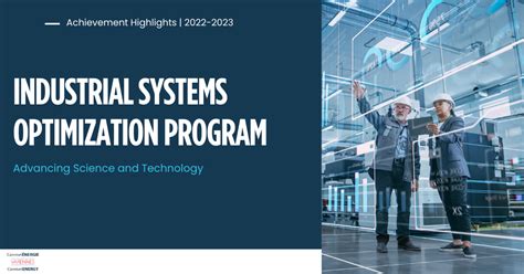 Industrial Systems Optimization Program
