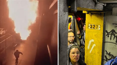 Video Explosion That Knocked Out Subway Power Leaving Thousands Stuck