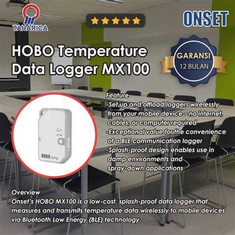 HOBO Temperature Data Logger Alat Uji