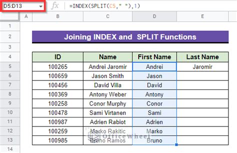 How To Split Text To Columns Using Formula In Google Sheets