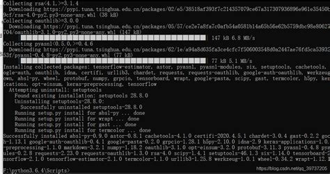 解决python3 6 4安装tensorflow报error no matching distribution found for