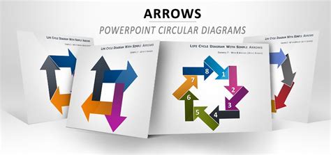 Diagrams With Simple Arrows For PowerPoint Showeet Powerpoint Diagram Simple