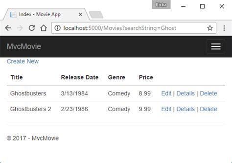 第 7 部分：將搜尋新增至 Aspnet Core Mvc 應用程式 Microsoft Learn