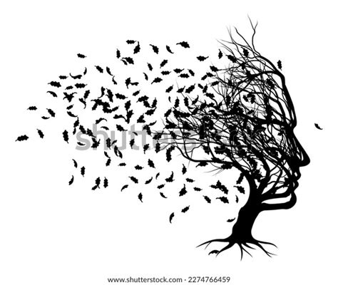 Wind Blowing Trees Drawing