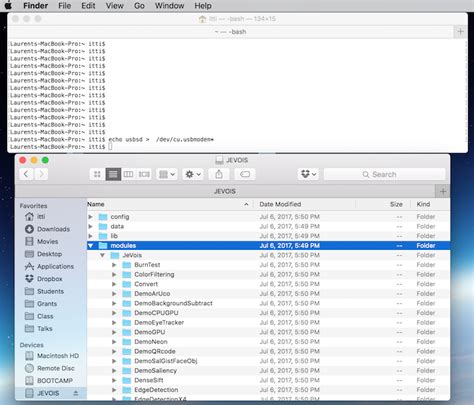 JeVois Tutorials Live Access To Contents Of The MicroSD Inside JeVois