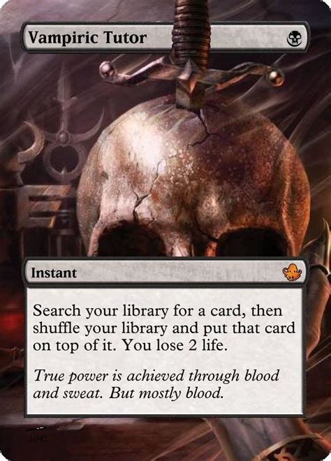 Vampiric Tutor The Gathering Magic The Gathering Cards Magic The