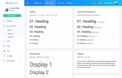 star admin laravel admin template