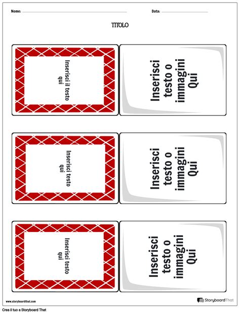 Modello Di Flashcard 2 Storyboard Per It Examples