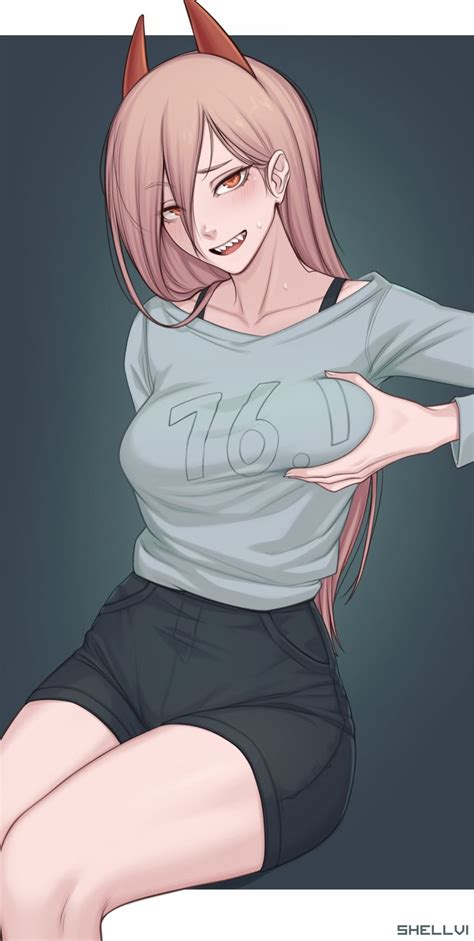 Power Chainsaw Man Drawn By Shellvi Danbooru