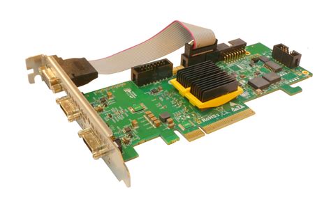 gidel hawkeye cl with two sdr26 connectors on pcie and vision software zerif technologies ltd