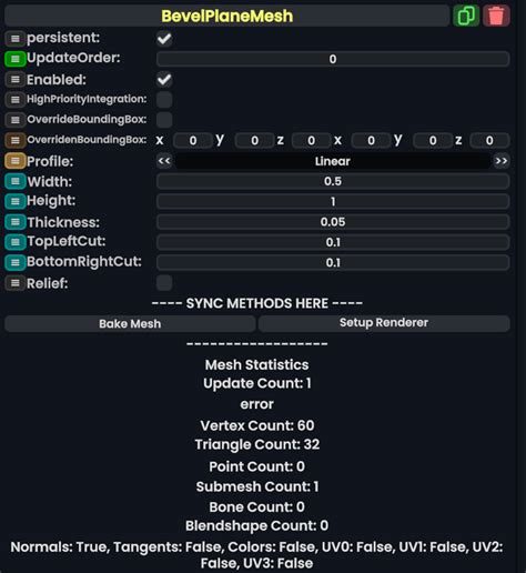 Component Bevelplanemesh Resonite Wiki
