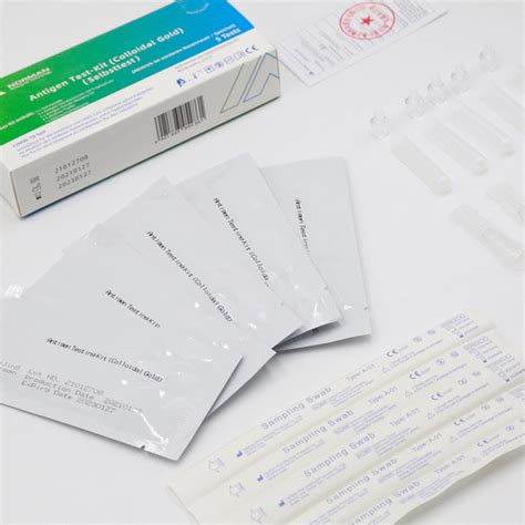 Antigen Swab Test Kit Less Invasive Nasal Test Kit China Rapid Test
