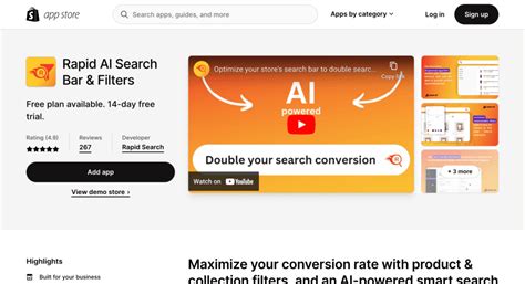 Smart Search Bar Filters