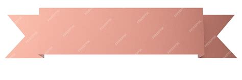 Premium Photo Ribbon Header Background 3d Illustration