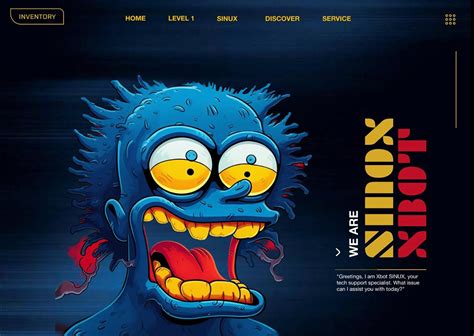 Landing NFT Behance