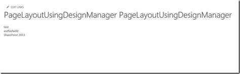 How To Create A Page Layout Pagelayout With Contenttype In Sharepoint