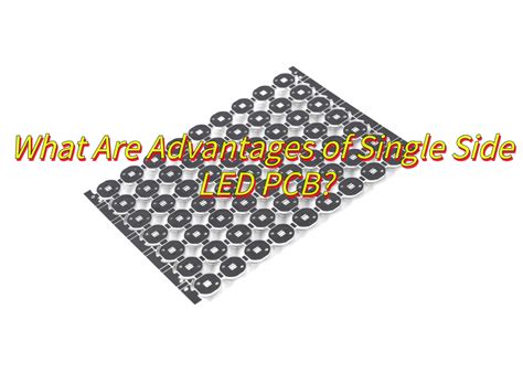 Single Side Led Pcb Single Layer Led Aluminum Base Pcb Pcb And Mcpcb