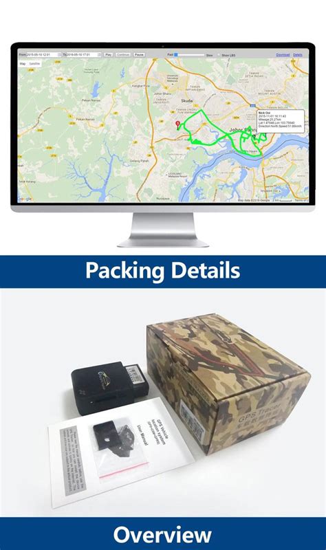 GPS OBD Tracker For Car Van Taxi Fleet Yuebiz