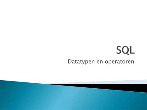 Ppt Sql Powerpoint Presentation Free Download Id4189934