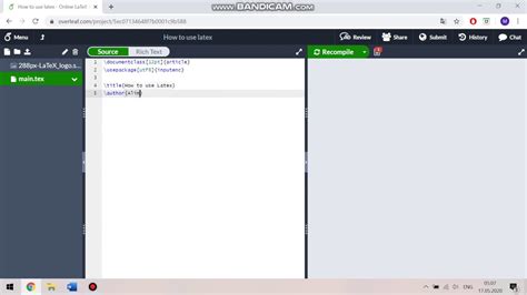 Learn Yo Use Latex In 3 Minutes Youtube