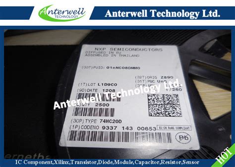 74hc20d Integrated Circuit Chip Dual 4 Input Nand Gate Ic Electronic Components