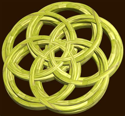 무료 이미지 구조 바퀴 조직 나선 무늬 녹색 원 세례반 그림 디자인 대칭 3d 그래픽 반지 매듭 수학자 Cg Parametricplot3d