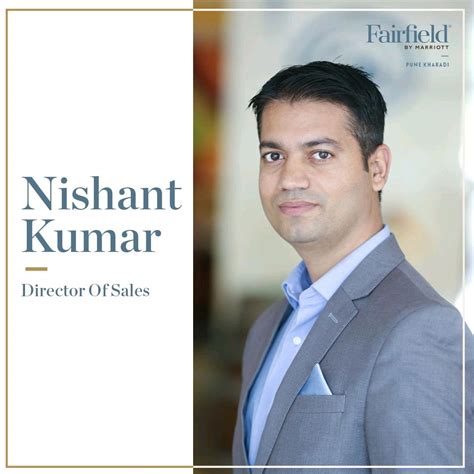 Nishant Kumar On Linkedin Newappointment Marriott Fairfield
