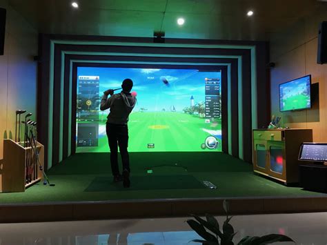 Golfwin 室内模拟高尔夫 室内高尔夫模拟器设备 高尔夫果岭 北京中盛亚华科技有限公司 沙狐球厂家