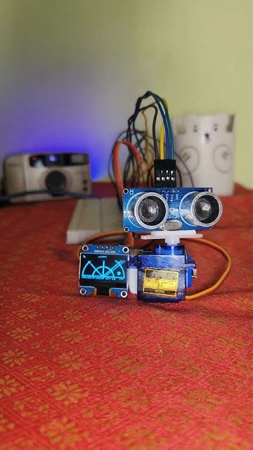 School Project Using Ultrasonic Sensor Gsn Creations Shorts Youtube Arduino Radar Diy