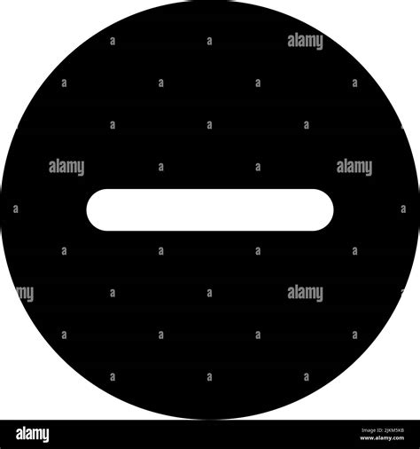 Remove Button Black Glyph Ui Icon Stock Vector Image And Art Alamy