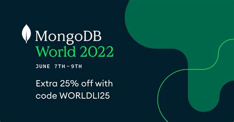 Mongodb On Linkedin Join Us In Nyc For Mongodb World— A Conference For The Creators