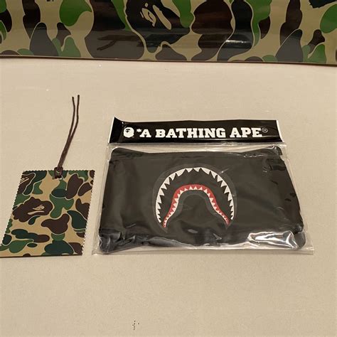 Bape Shark Mouth Face Mask Masque New In Packet Depop