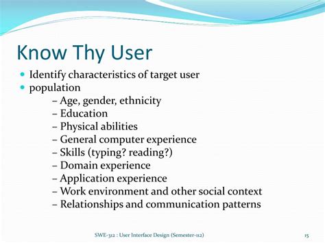 Ppt Lecture 2 User Centered Design Powerpoint Presentation Free