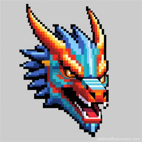Full Face Dragon Head Portrait Stable Diffusion Online