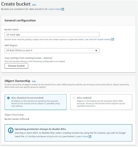 Hosting React App On Aws S3 Bosc Tech Labs