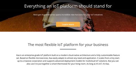 kaa the open source iot platform iot tech trends