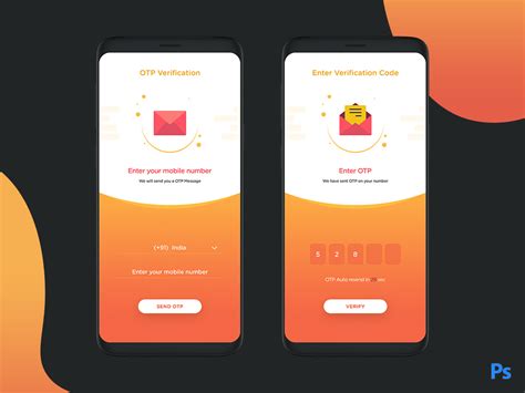 otp verification screens ui by afsal rahiman on dribbble