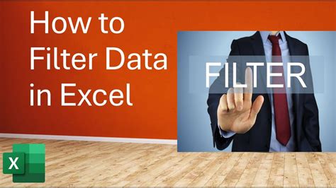 How To Use Filter In Microsoft Excel Youtube